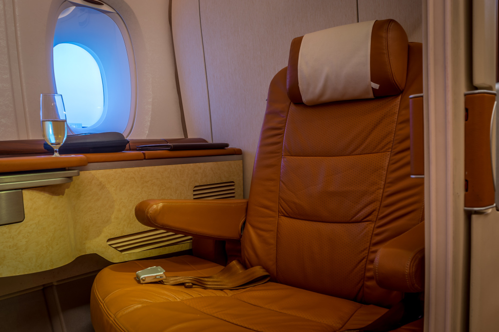 5 Pictures: My Favorite First Class Seats - Andy's Travel Blog