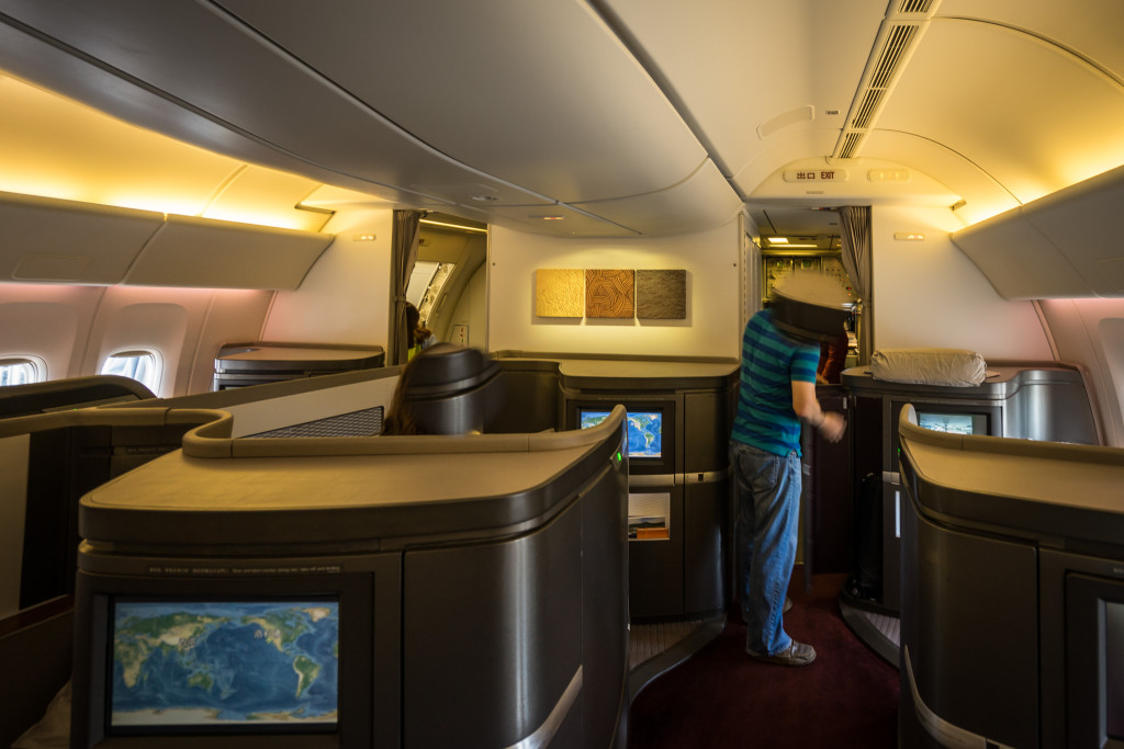 Cathay Pacific First Class Review: HKG-LAX - Andy's Travel Blog