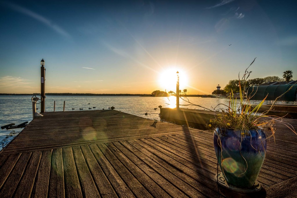 Picture of the Week: Sunset at the Lake - Andy's Travel Blog