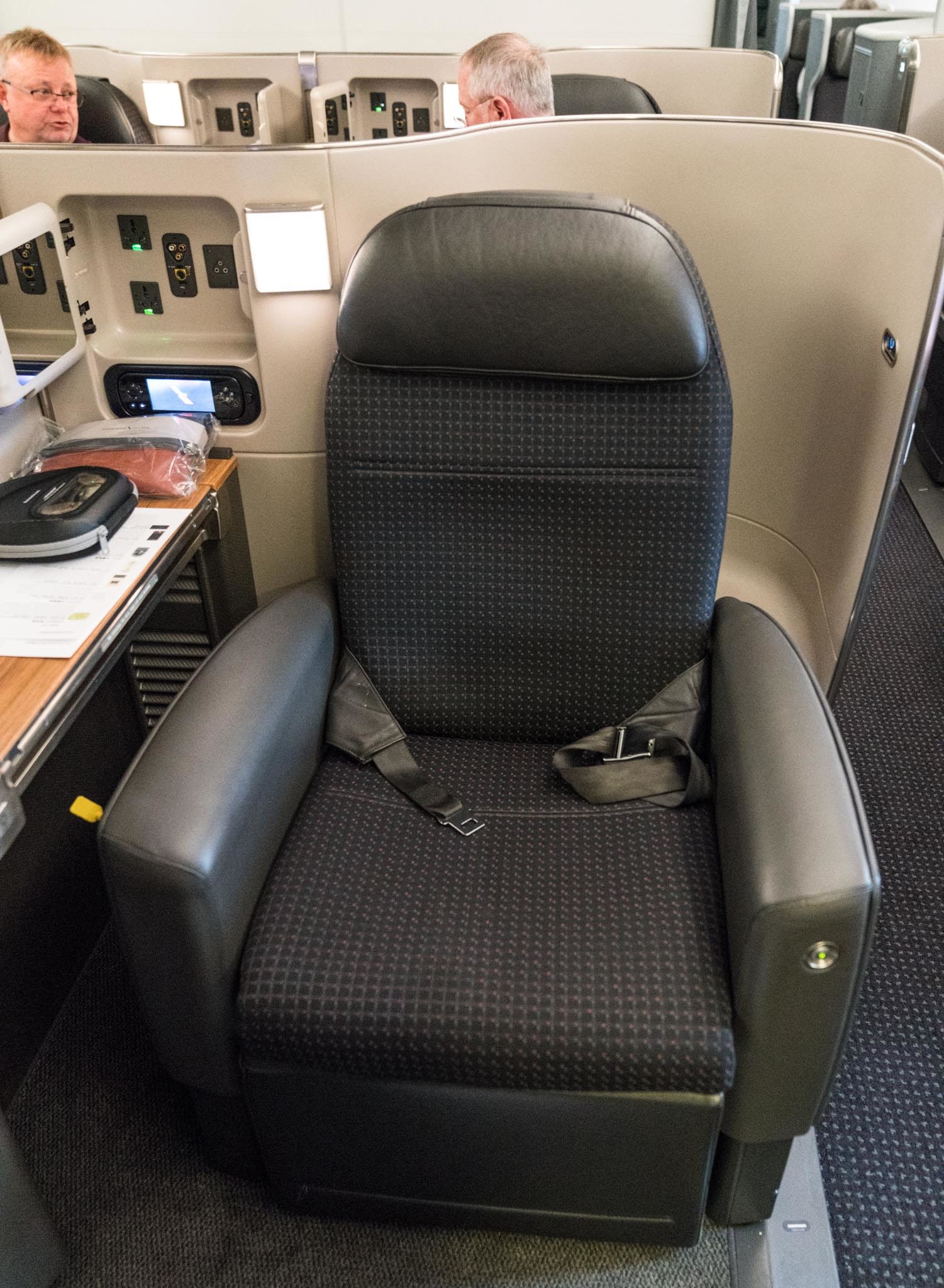 American Airlines First Class Review DFW-HKG 777-300ER