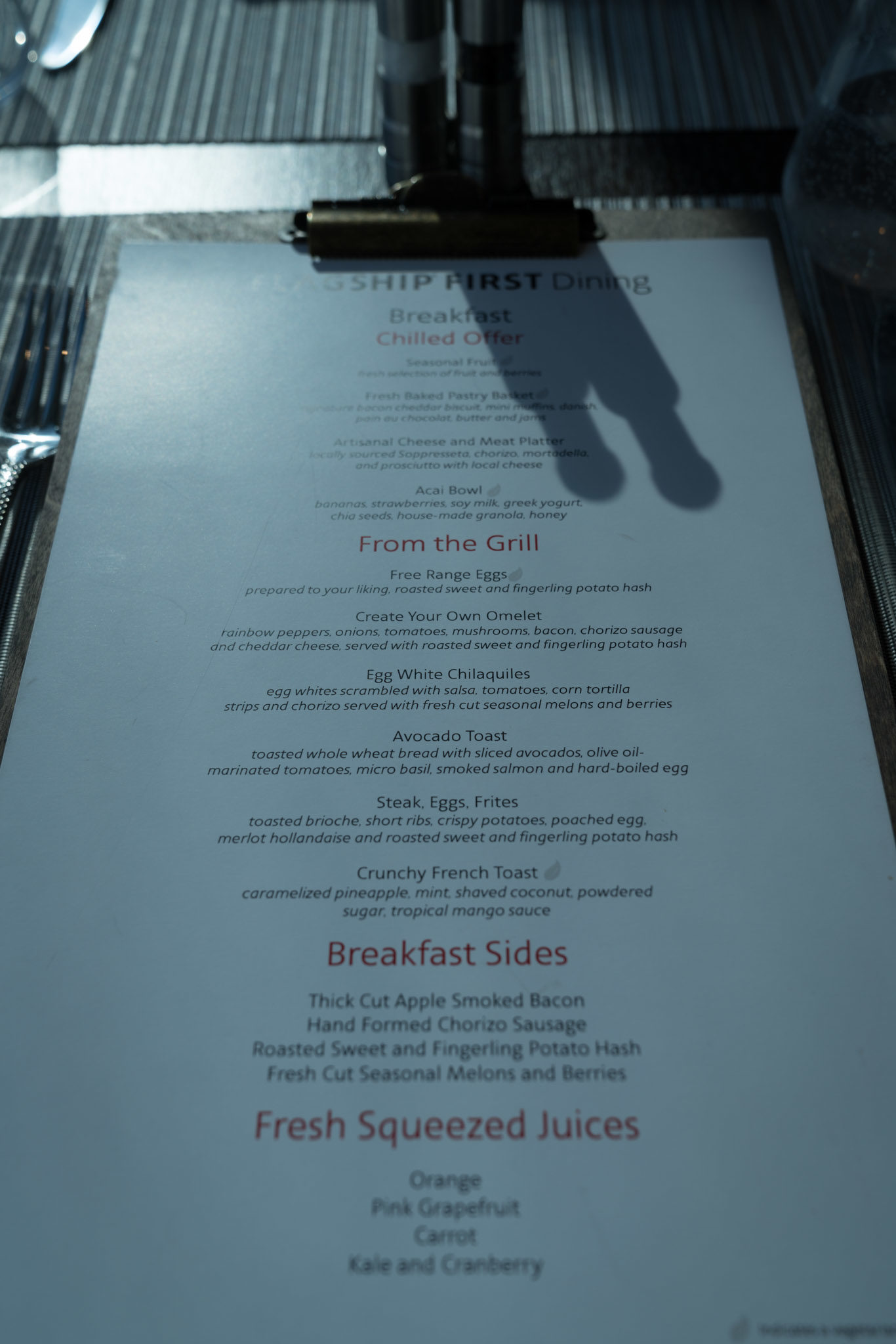 American's new Flagship First Dining at LAX: One of the best meals ever!