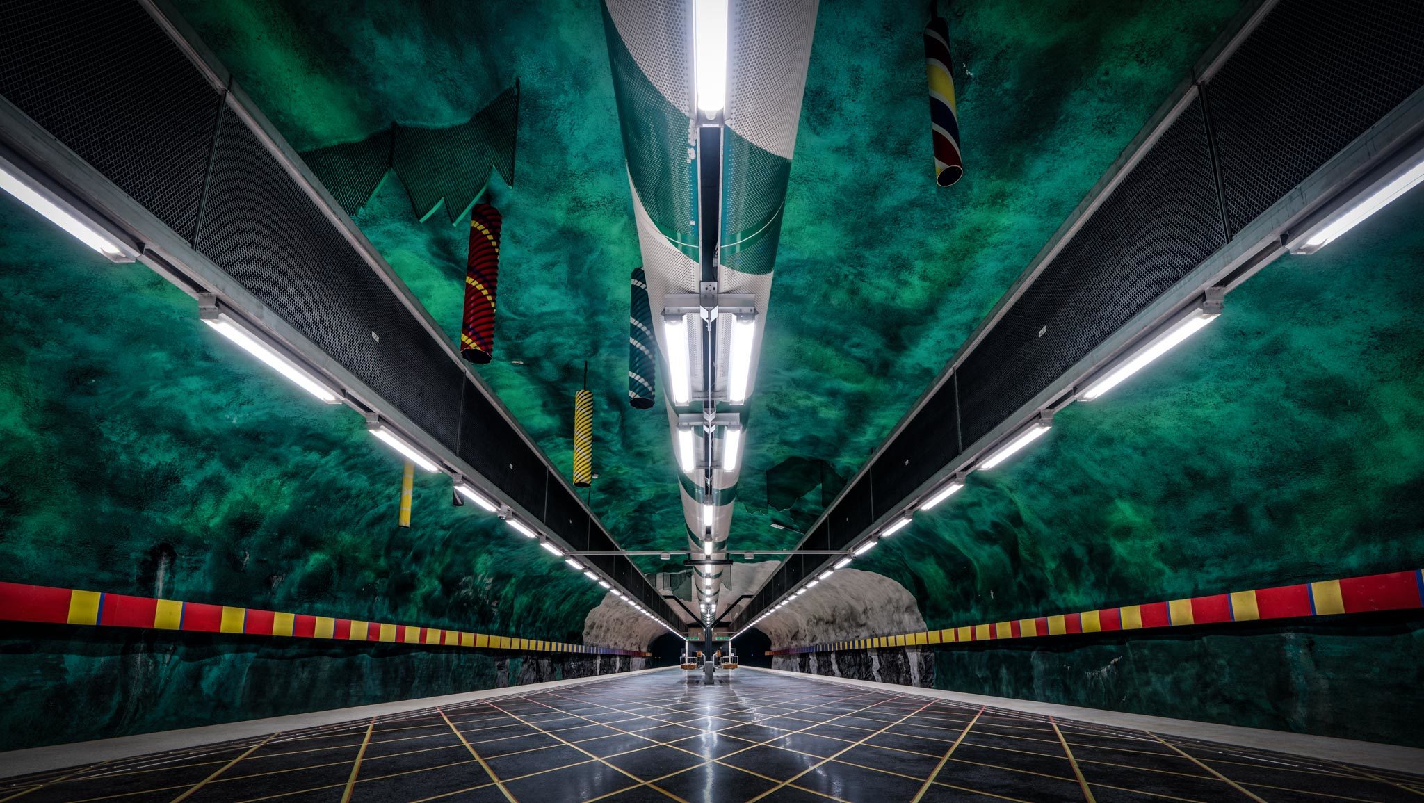 Stockholm's Amazing Metro Station Art - Andy's Travel Blog