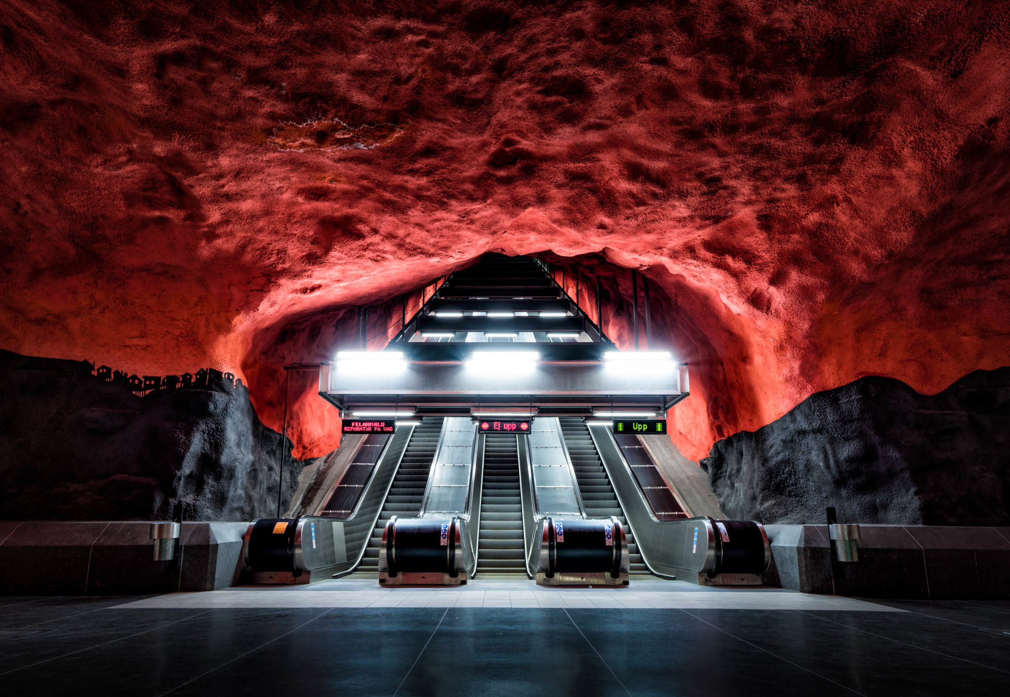 Stockholm's Amazing Metro Station Art - Andy's Travel Blog
