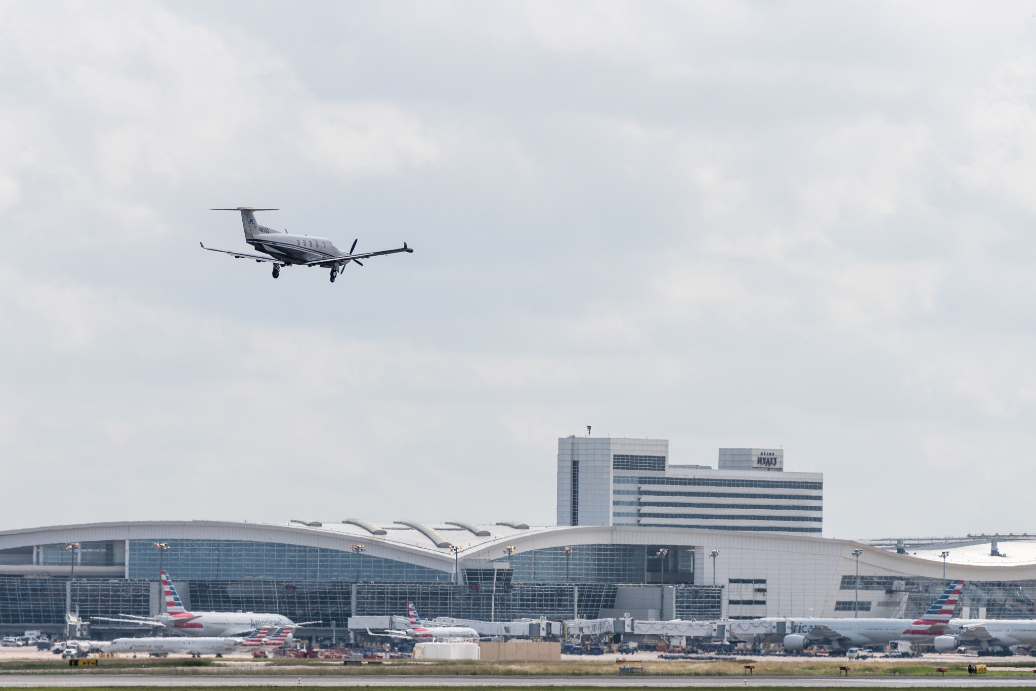 Pictures of the Week: Planespotting at DFW Airport's Founders' Plaza ...