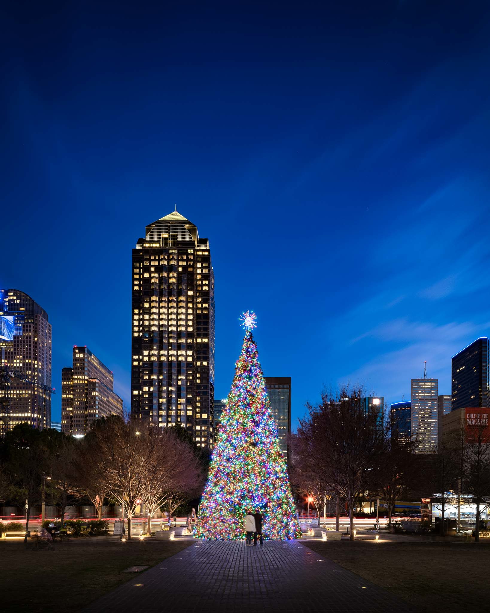 Picture of the Week: Another Dallas Christmas Tree - Andy's Travel Blog