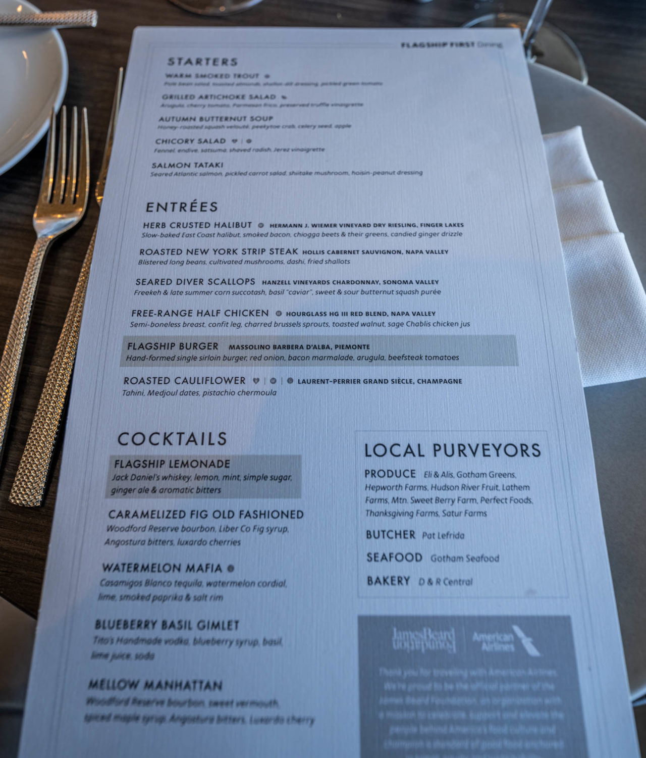 I tested out American Airlines relaunched Flagship First Dining at JFK!