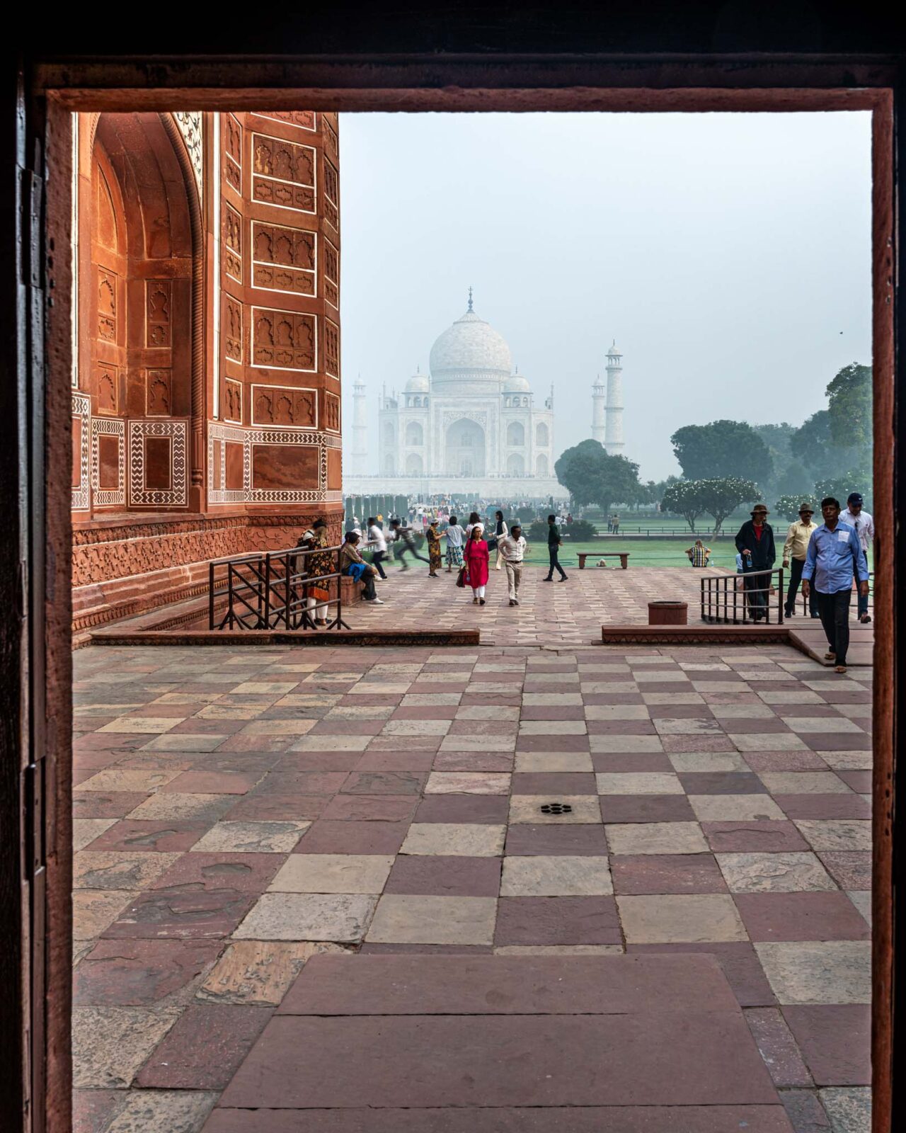 My Visit to the Taj Mahal - Andy's Travel Blog